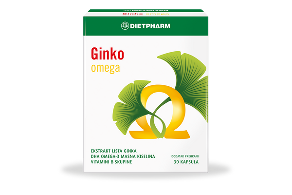 Dietpharm Ginko Omega – Fokus, pamćenje i cirkulacija – Apotekarica