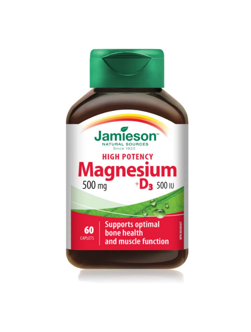 Jamieson Magnesium 500 mg + D3 – Energy and bones – Apotekarica