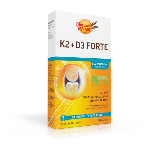 Natural Wealth K2 + D3 – For bones and immunity – Apotekarica