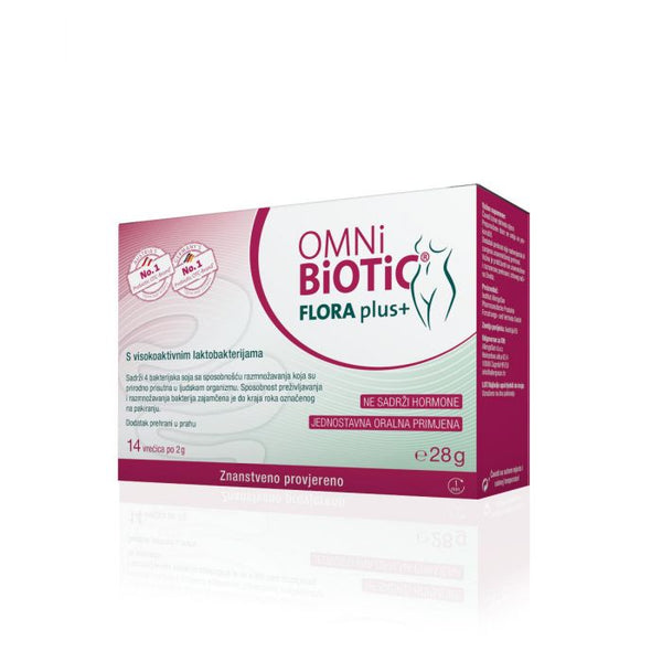 OMNi-BiOTiC® FLORA plus+ – Probiotik za žensko zdravlje – Apotekarica